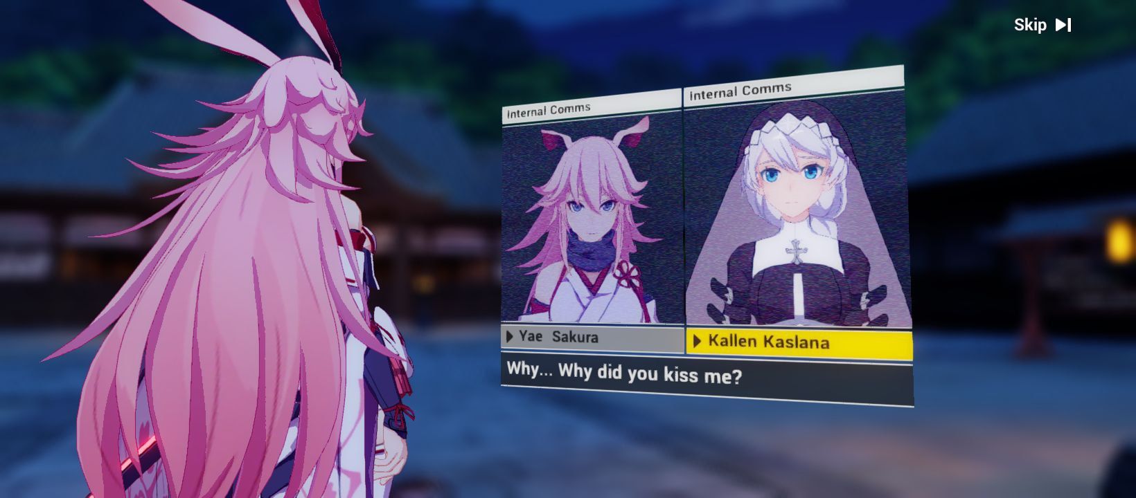 thinking about this dialogue Honkai Impact 3rd | HoYoLAB