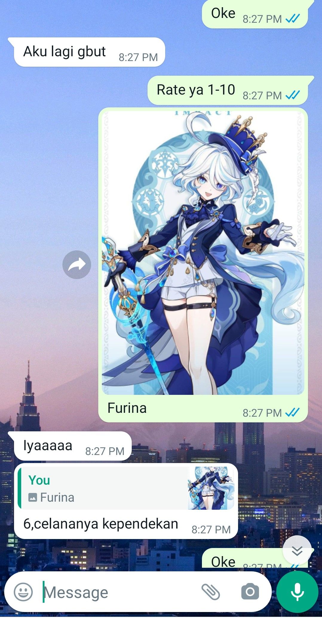 MK: TEMEN GW NGERATE KARAKTER DI GENSHIN IMPACT Harus banget biru dan ...