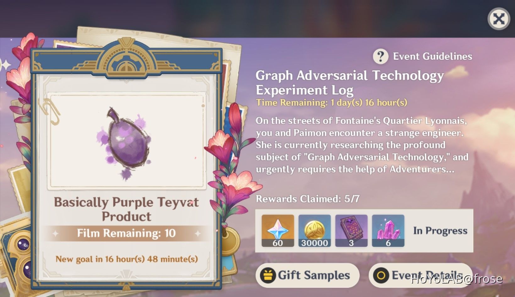 Graph Adversarial Technology Experiment Log - Day 5 Genshin Impact ...