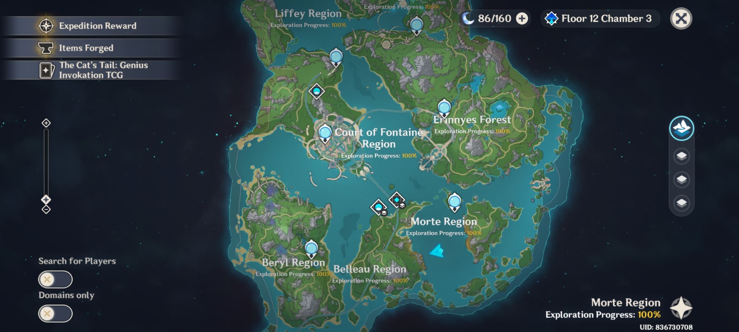 Fontaine Exploration Progress Genshin Impact | HoYoLAB