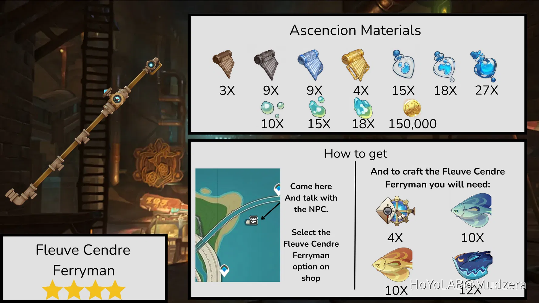 Weapon Guide - Fleuve Cendre Ferryman Genshin Impact | HoYoLAB