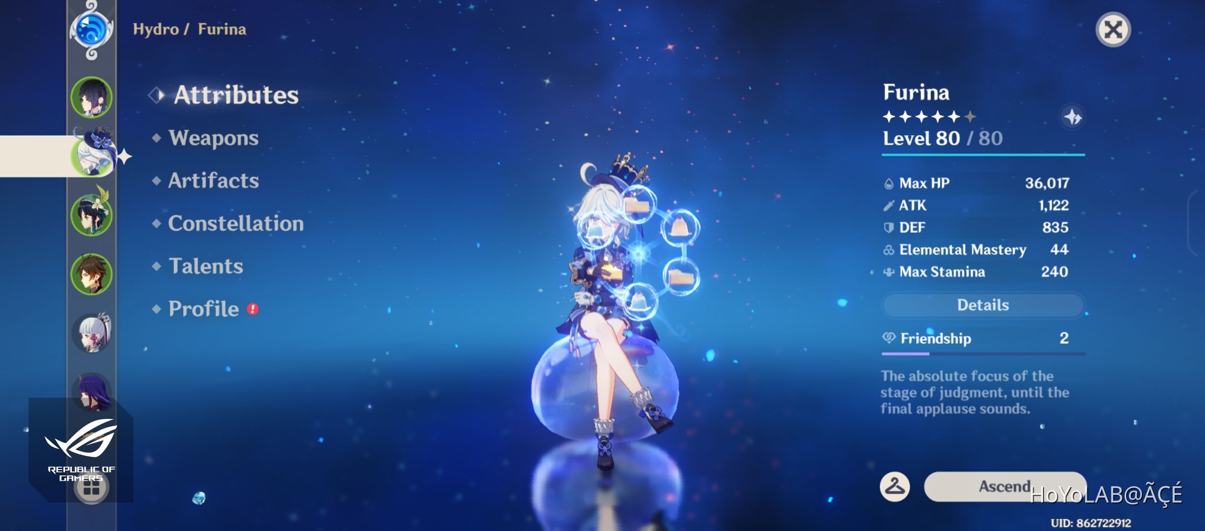 Furina build need help😭😭 Genshin Impact | HoYoLAB