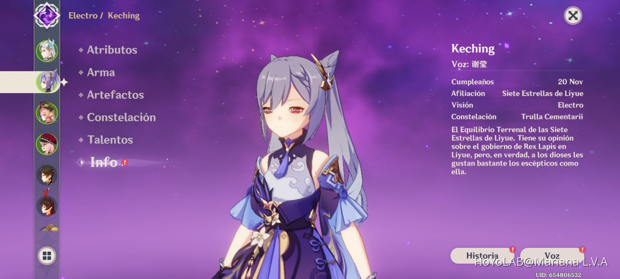 ¡Feliz Cumpleaños Keching! ⚡💜 😺 Genshin Impact | HoYoLAB