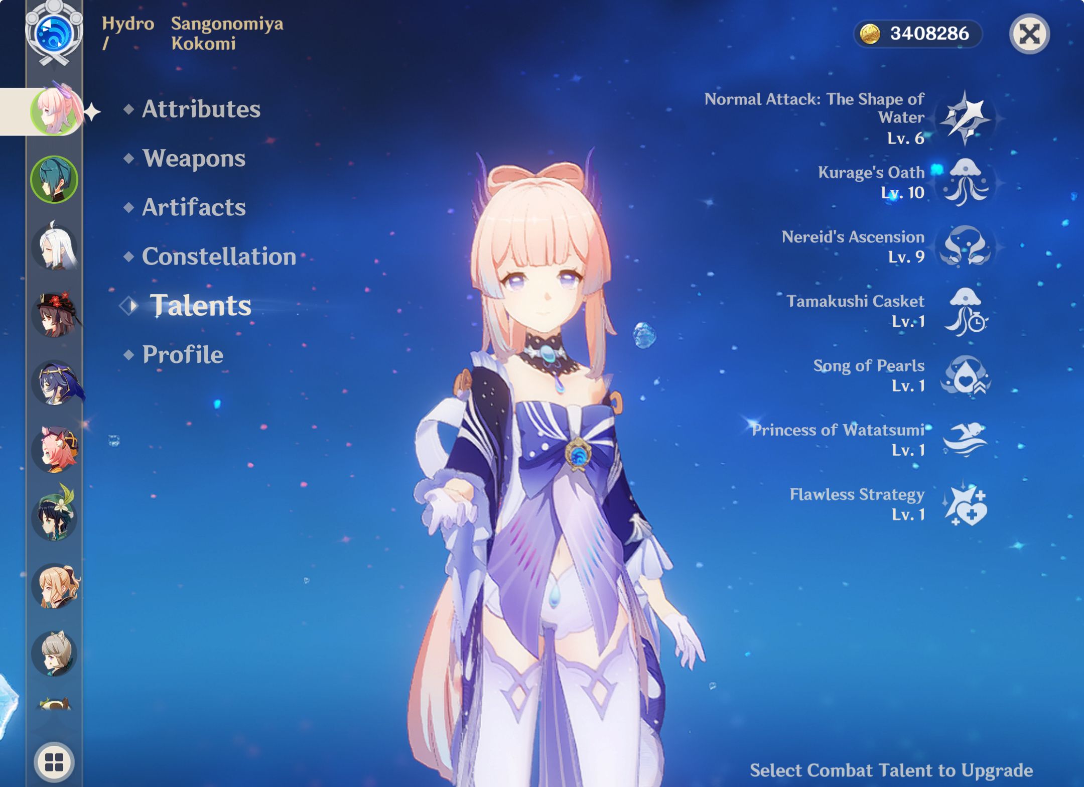 First crowned talent Genshin Impact | HoYoLAB