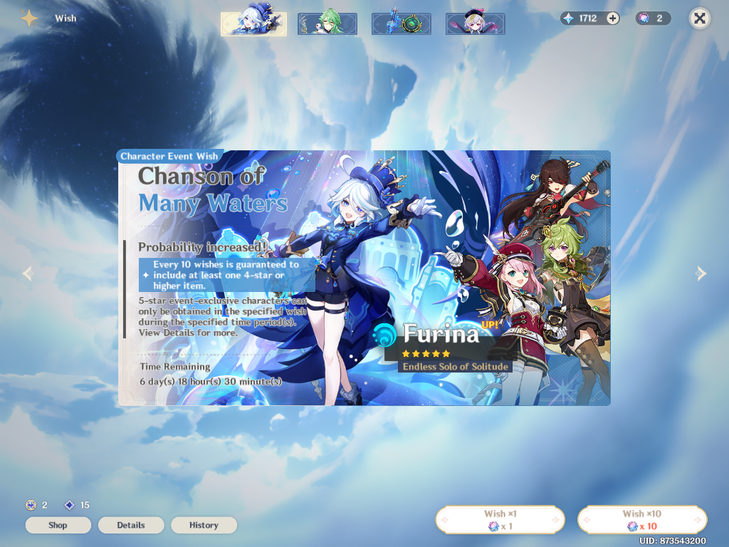 7th day of saving for raiden (not much progress cause of school huhu ...