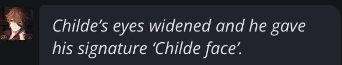 Childe face..? 😰 Genshin Impact | HoYoLAB