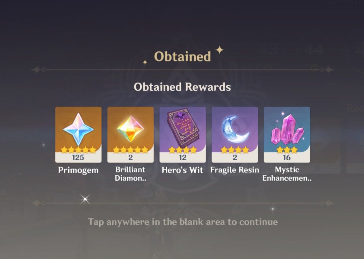 Advance Rank Genshin Impact | HoYoLAB