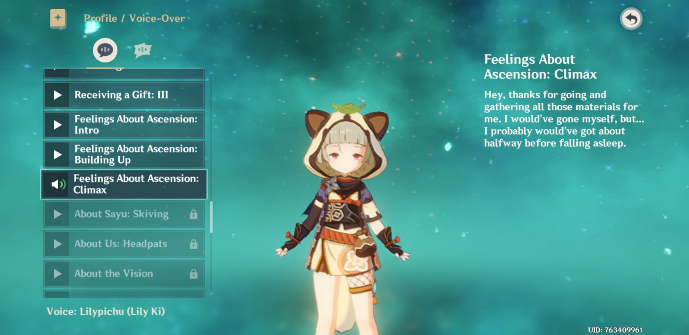 Building Sayu 👍🏿 still Genshin Impact | HoYoLAB