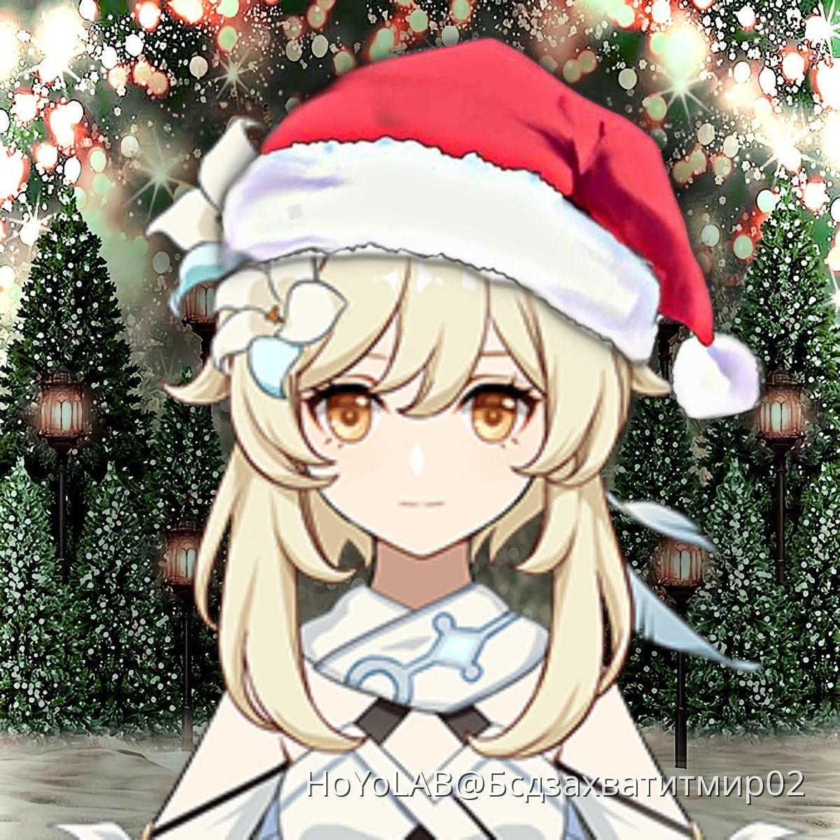 Новогодняя ава: Люмин Genshin Impact | HoYoLAB