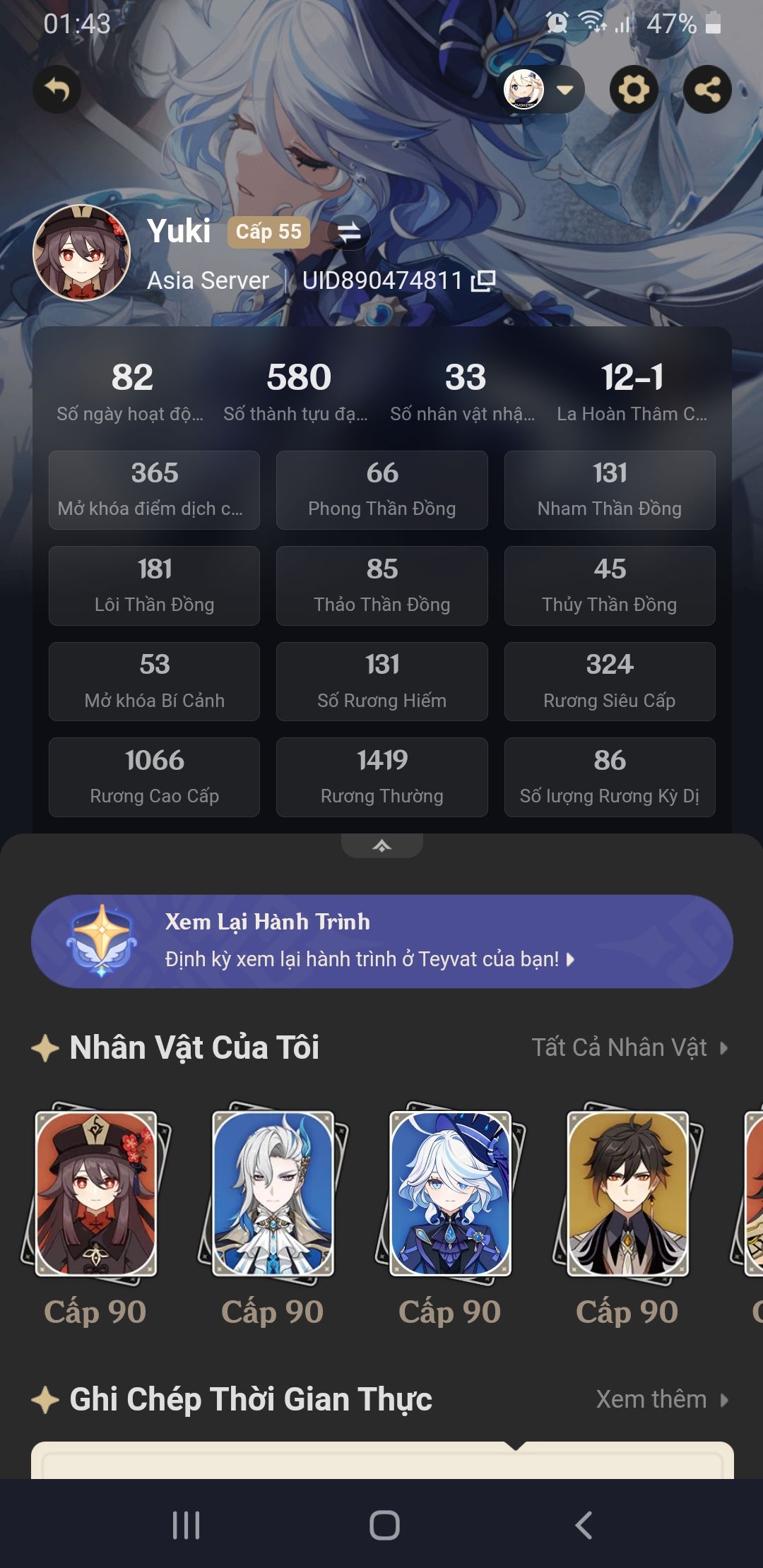 Timeline Genshin Impact | HoYoLAB