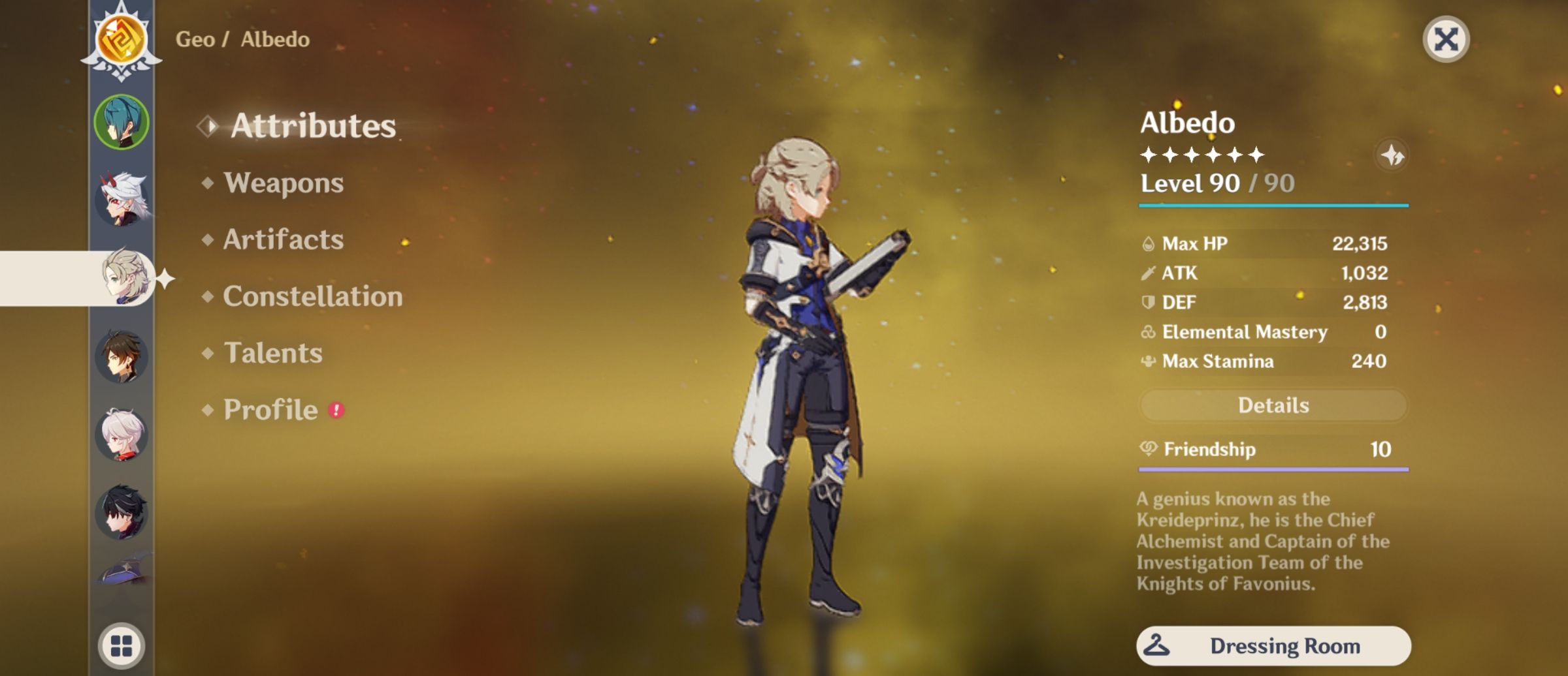 My F2P Albedo build Genshin Impact | HoYoLAB