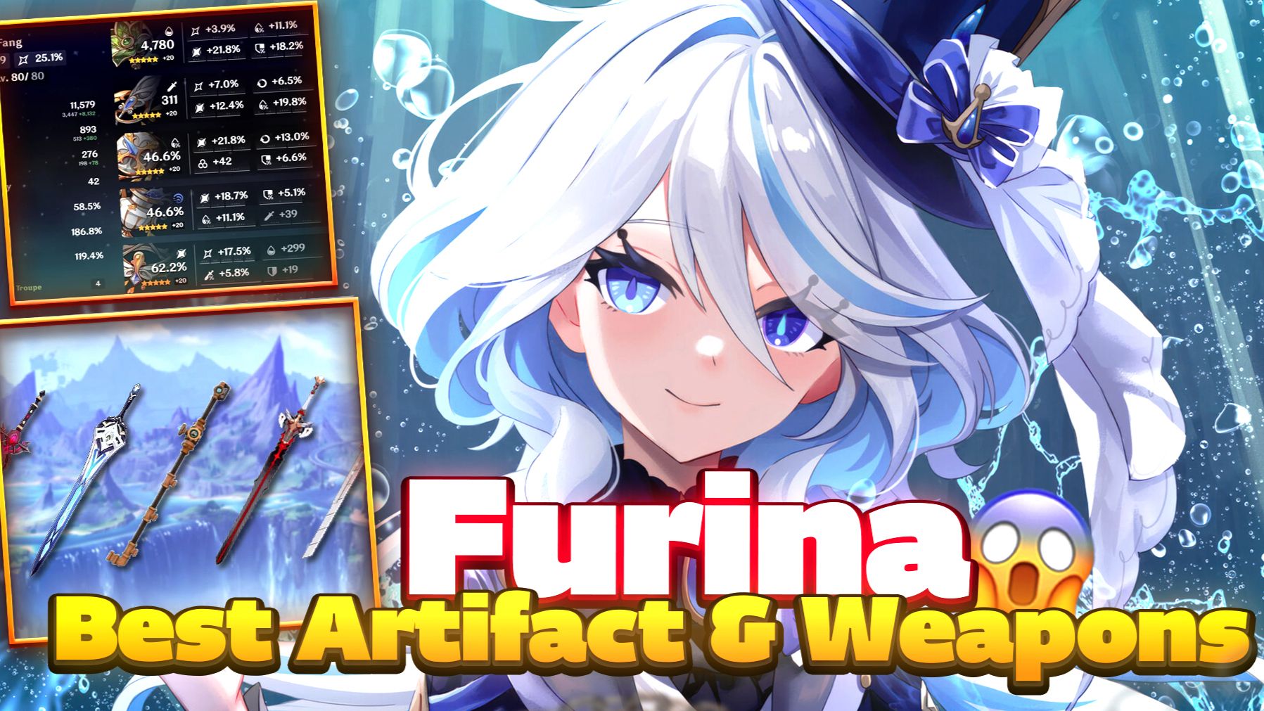Best Weapons and Artifact for Furina Genshin Impact | HoYoLAB