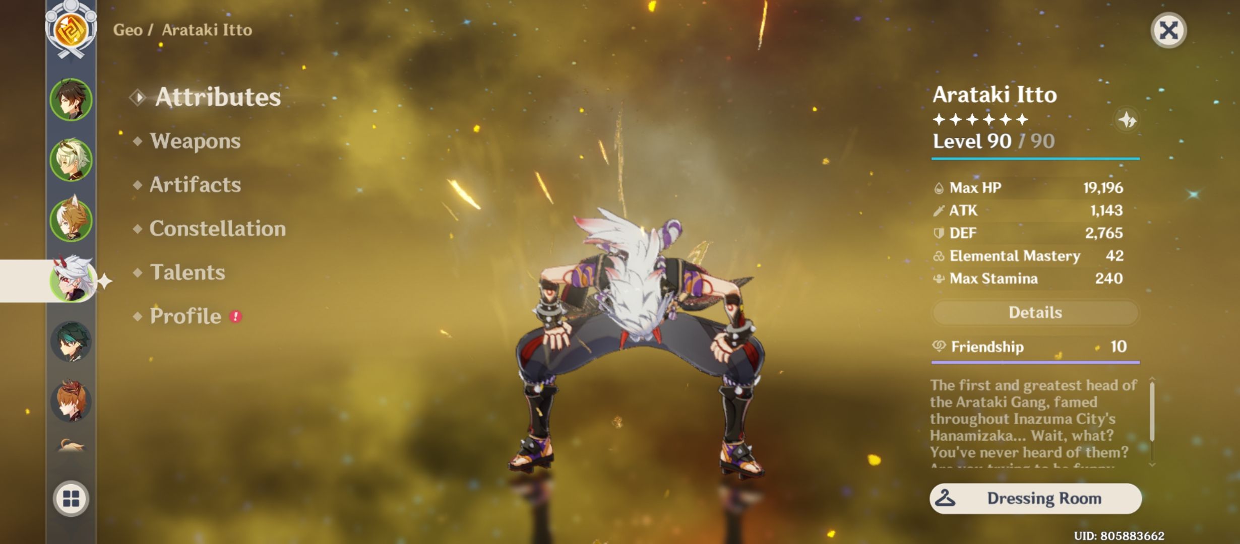 My Almost Done f2p Arataki Itto Genshin Impact | HoYoLAB