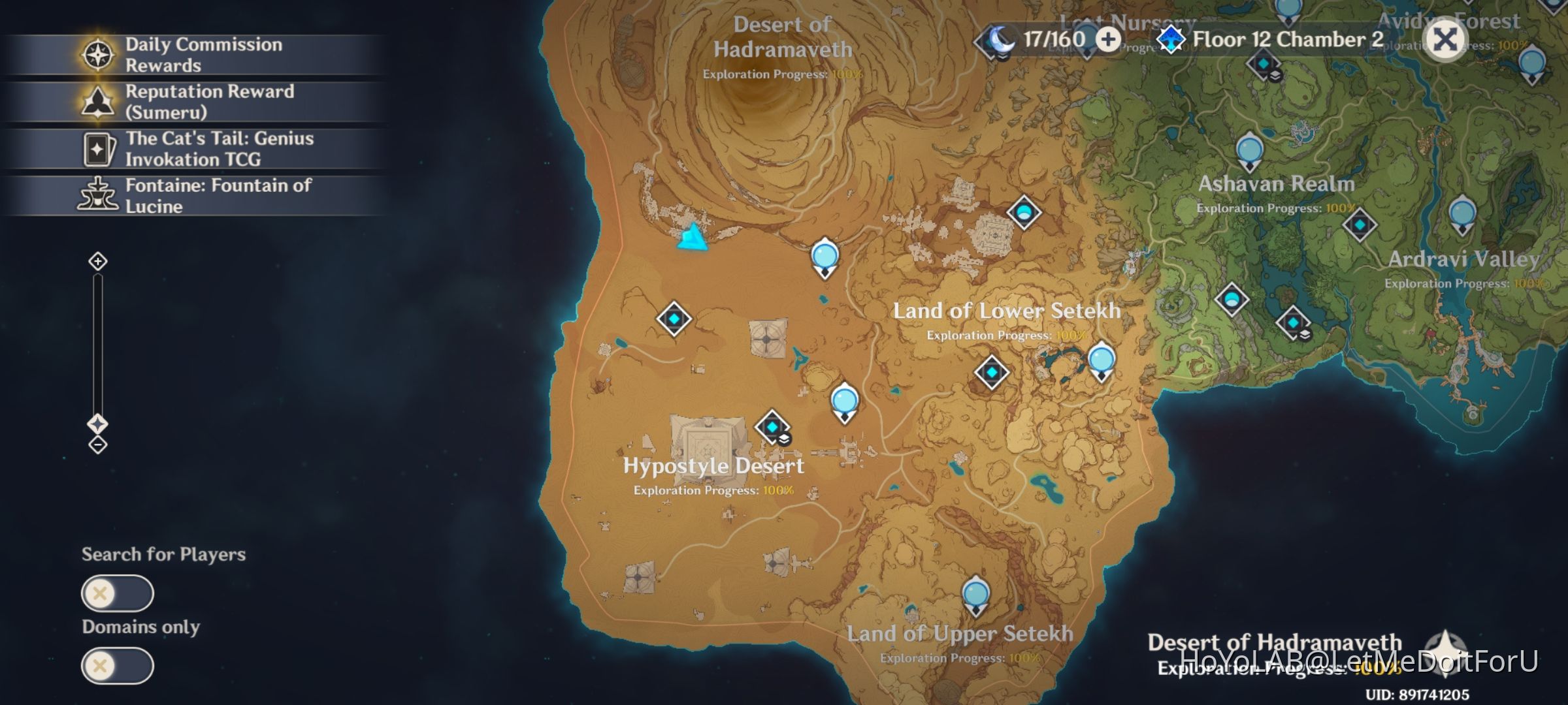 Desert area and max dendro tree Genshin Impact | HoYoLAB