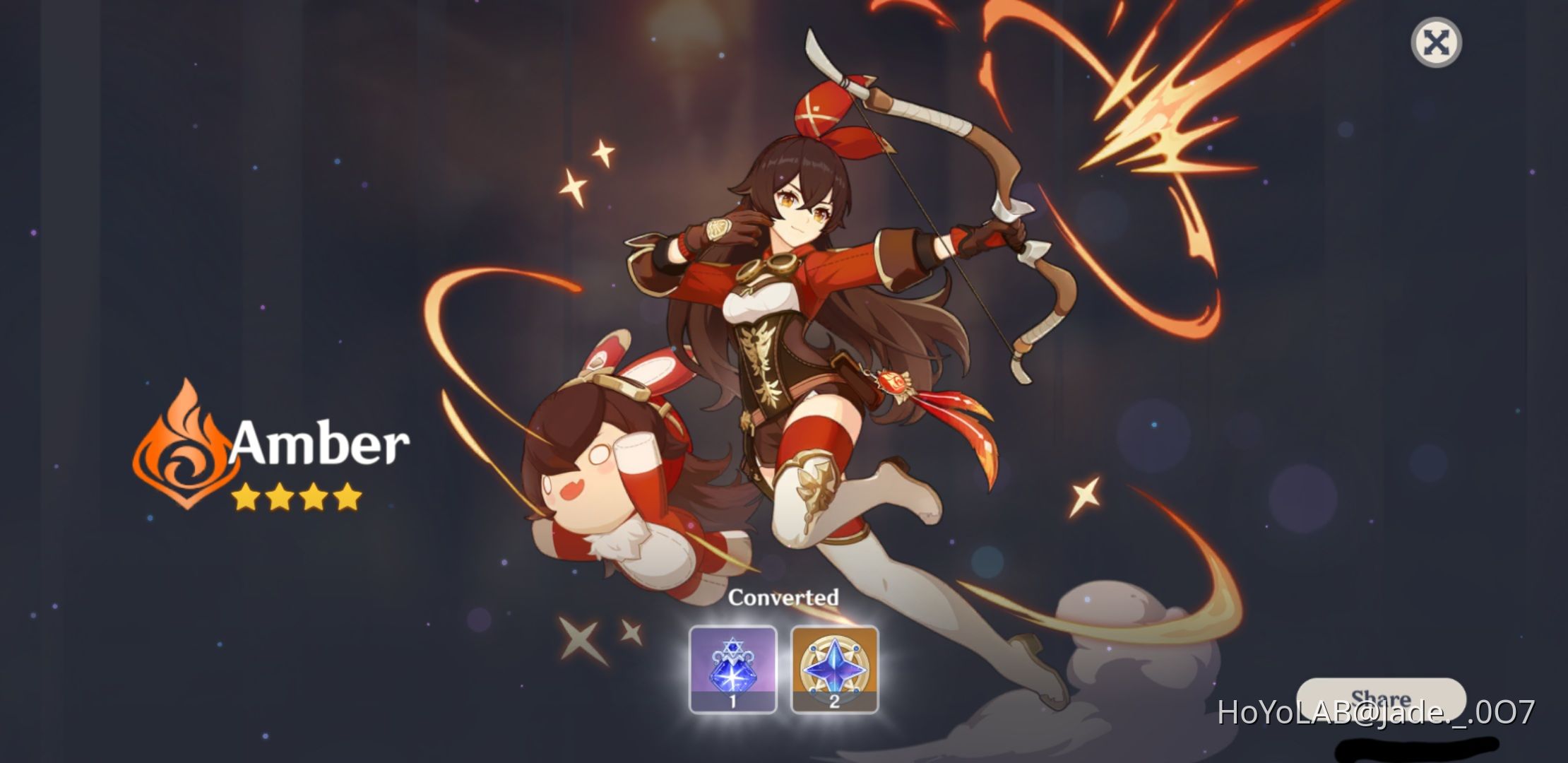 Amber wish Genshin Impact | HoYoLAB