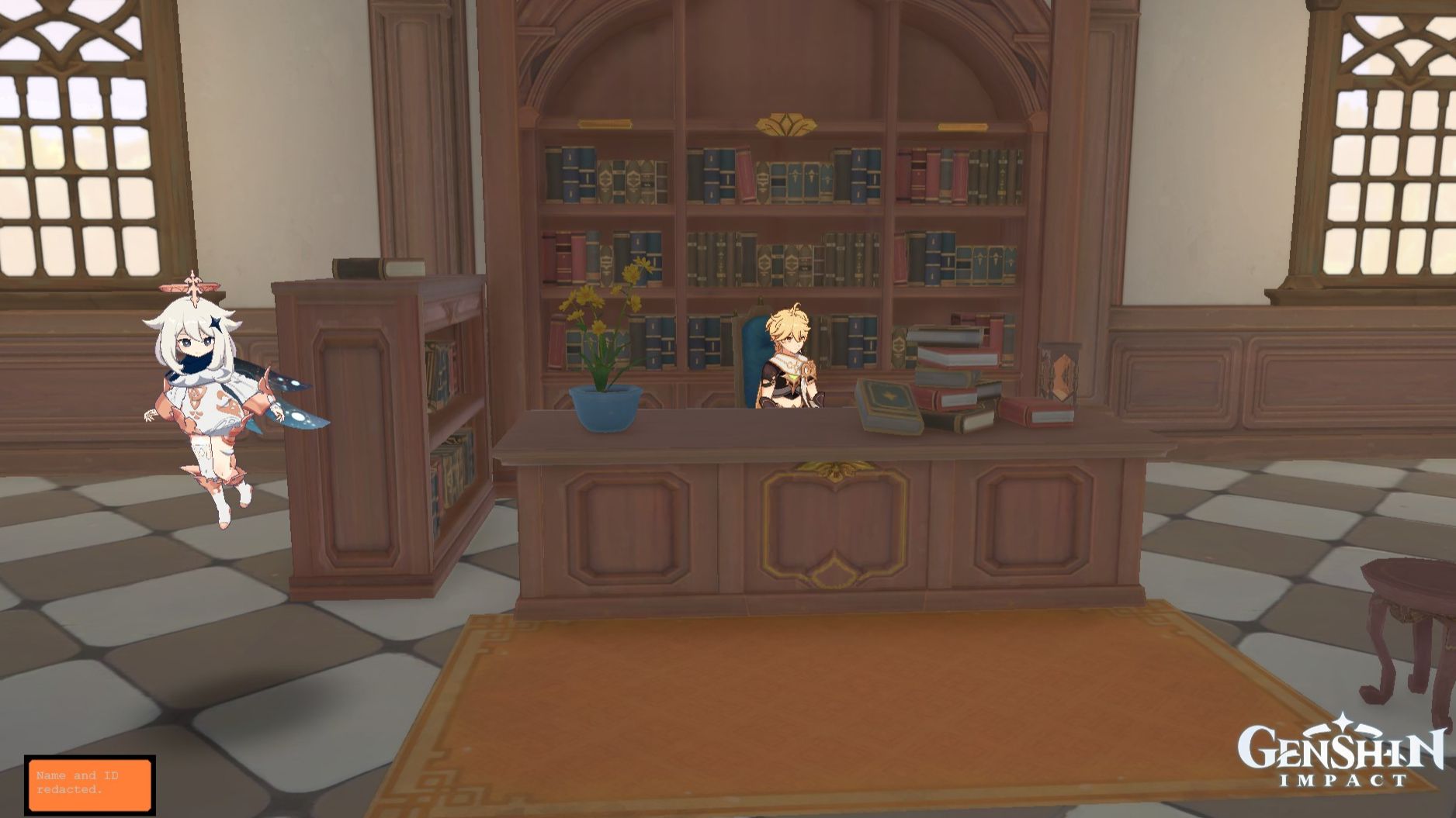 Teapot progress. Also the future dark lord: Paimon. Genshin Impact ...