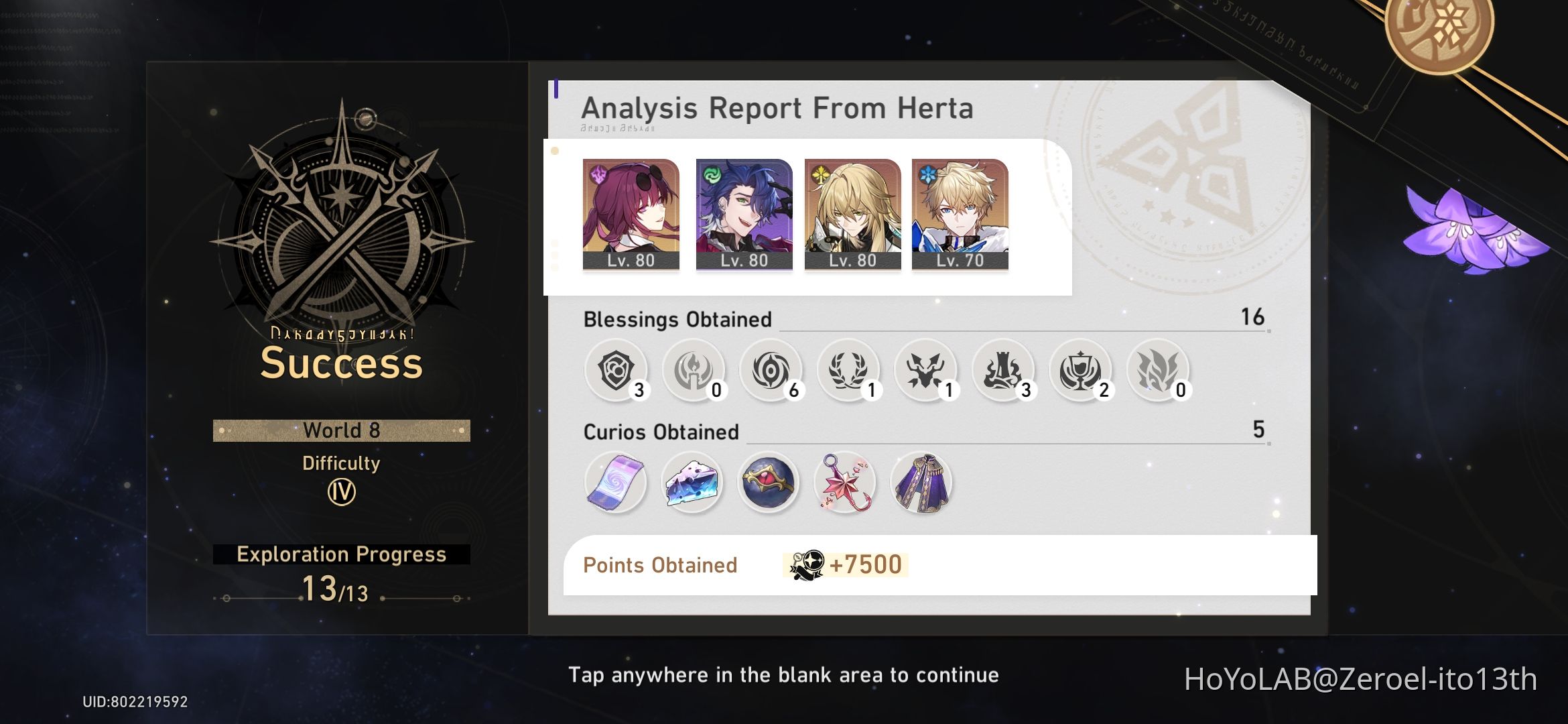 My current progress right now (Baby steps) Honkai: Star Rail | HoYoLAB