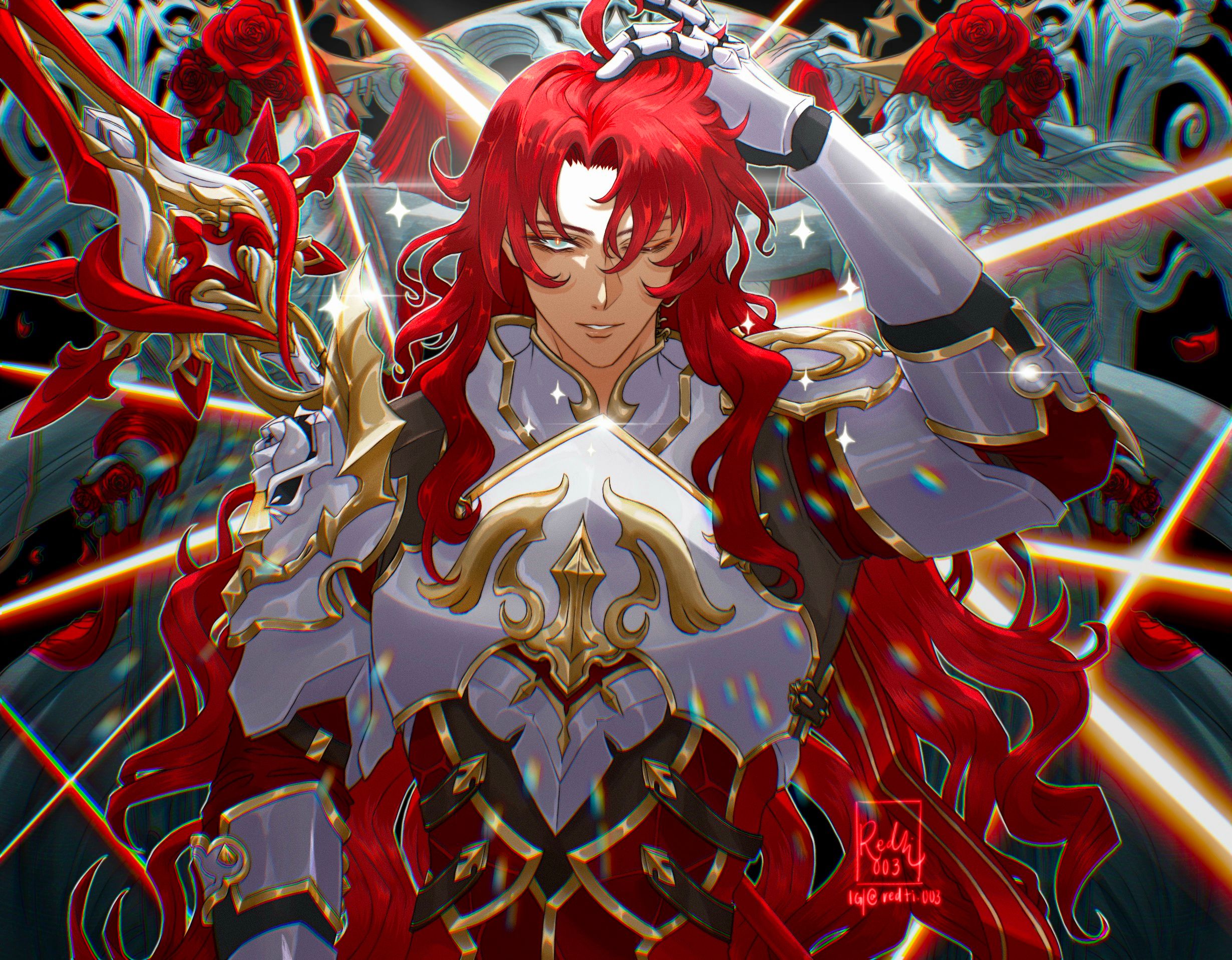 the rose knight: argenti fanart Honkai: Star Rail | HoYoLAB