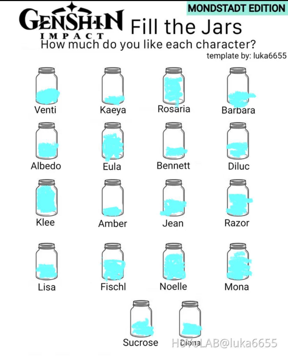 The fill the jars thingy Genshin Impact | HoYoLAB