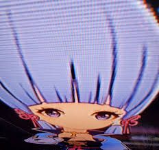 Have you ever wondered what's in Ayaka's head (1st photo is zooming ...