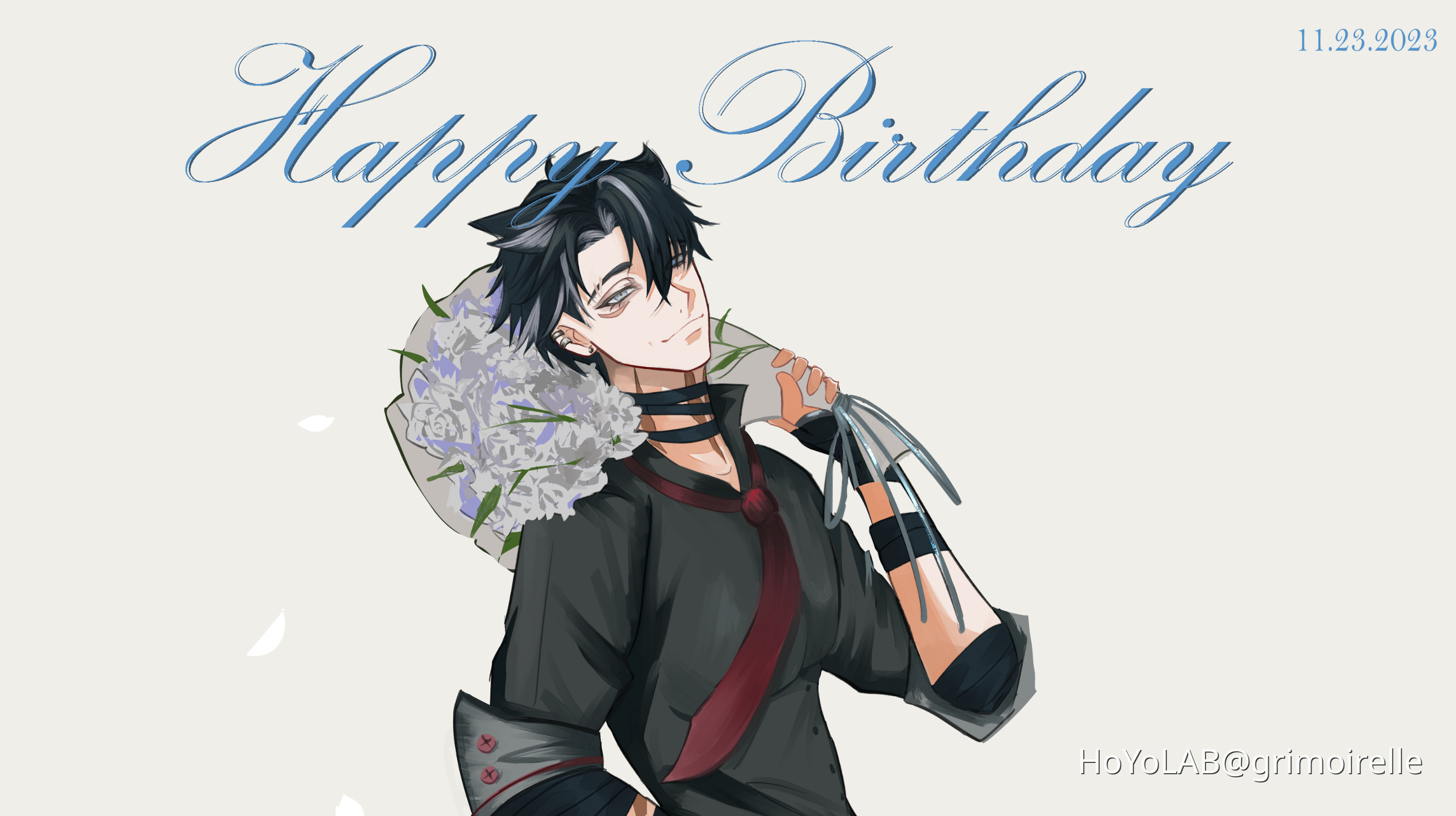 Happy Birthday Wriothesley 🐺🩶 ️ Genshin Impact | HoYoLAB