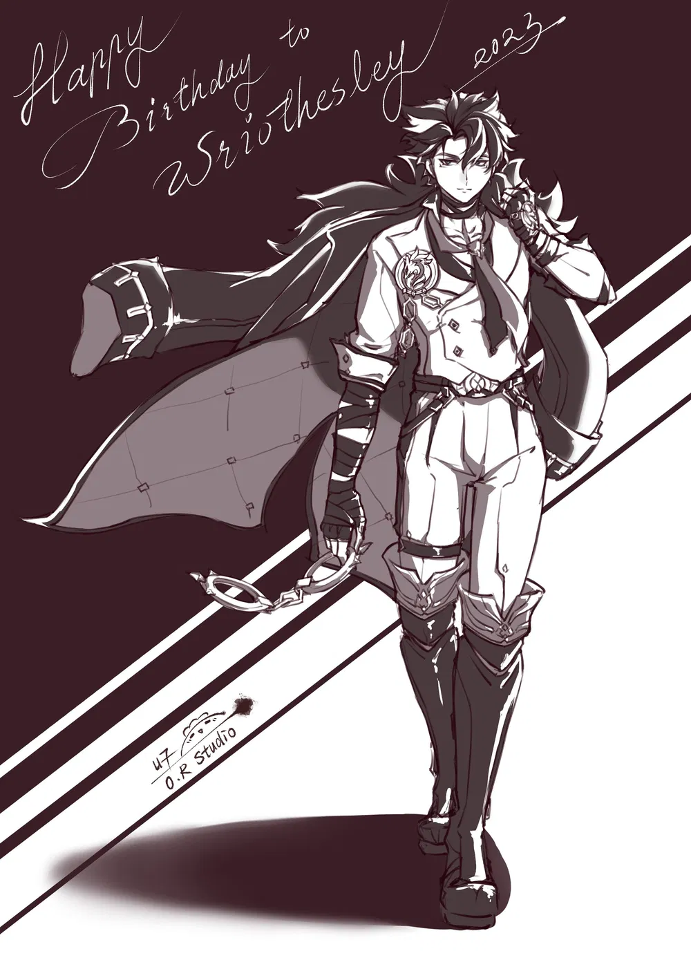 🎉Happy Birthday to Wriothesley!+my come back!!!🎉 生日快樂 萊歐斯利+回歸!🎉 Genshin ...