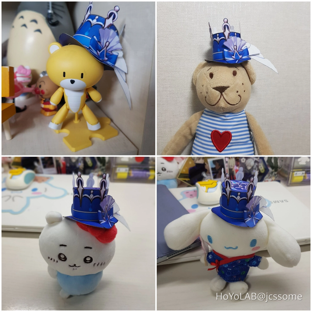 (Papercraft) Furina\'s hat (include Drawings) Genshin Impact | HoYoLAB