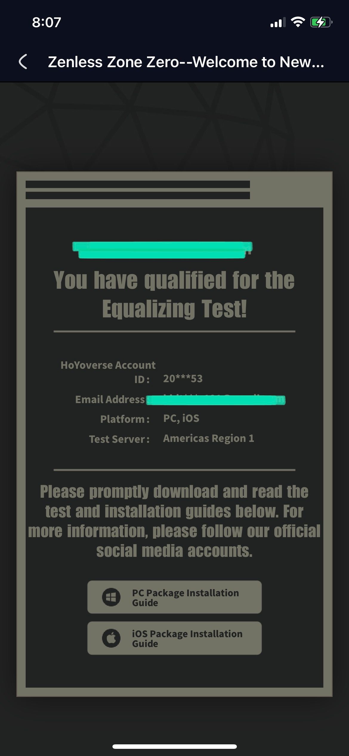 ZZZ beta tester bug?? Zenless Zone Zero | HoYoLAB