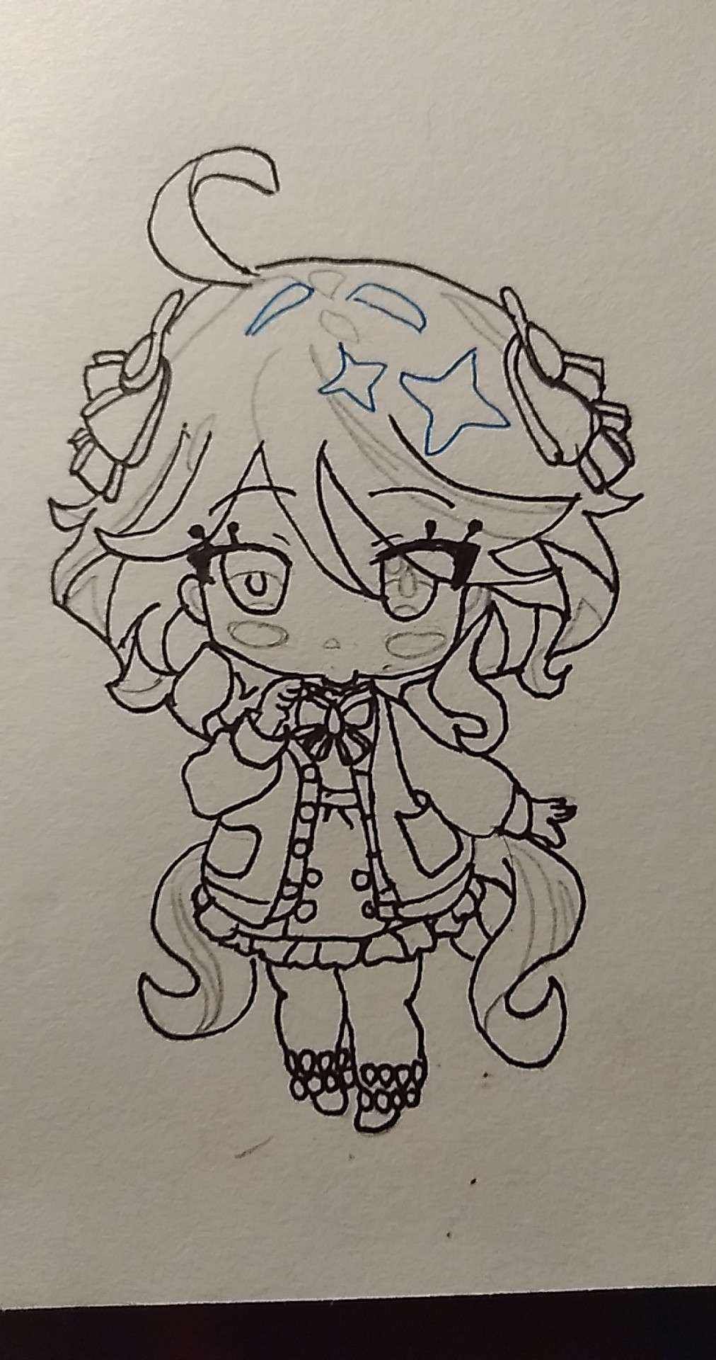 Furina Chibi paiting from a BottleMi request Genshin Impact | HoYoLAB