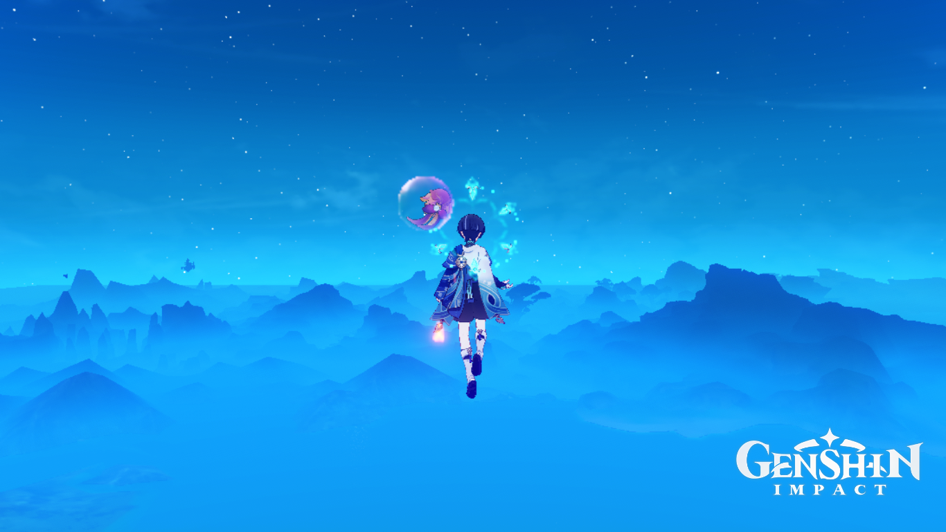 blue Genshin Impact | HoYoLAB