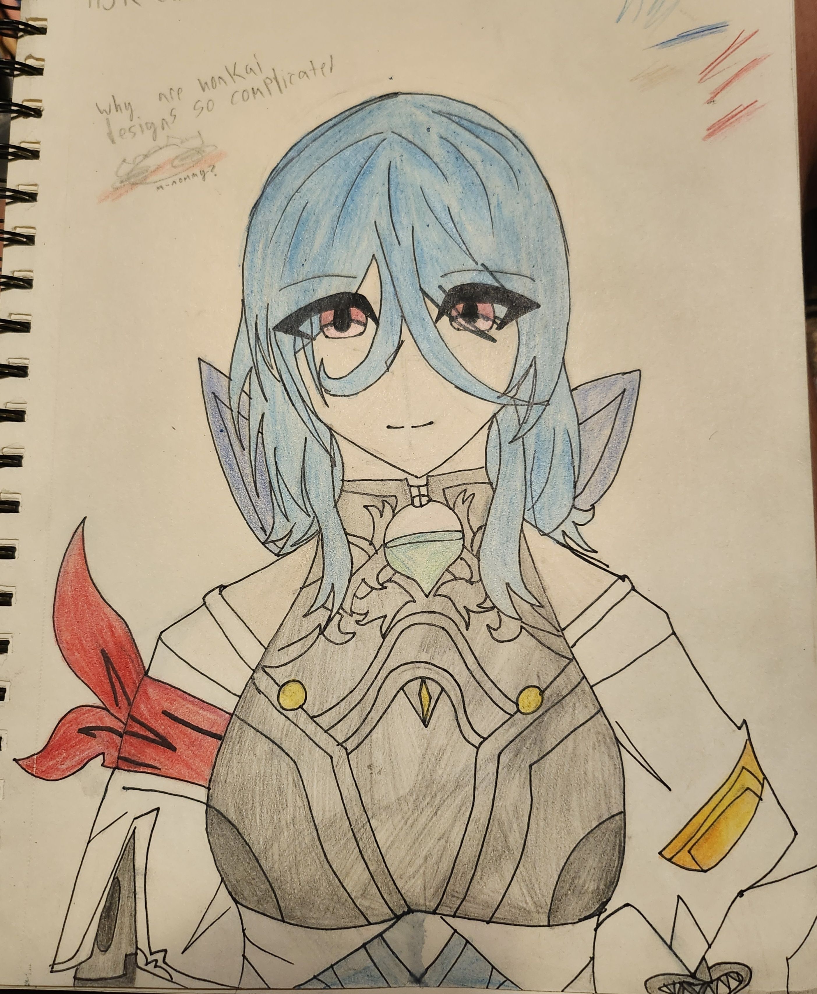 i tried drawing Natasha from HSR Honkai: Star Rail | HoYoLAB