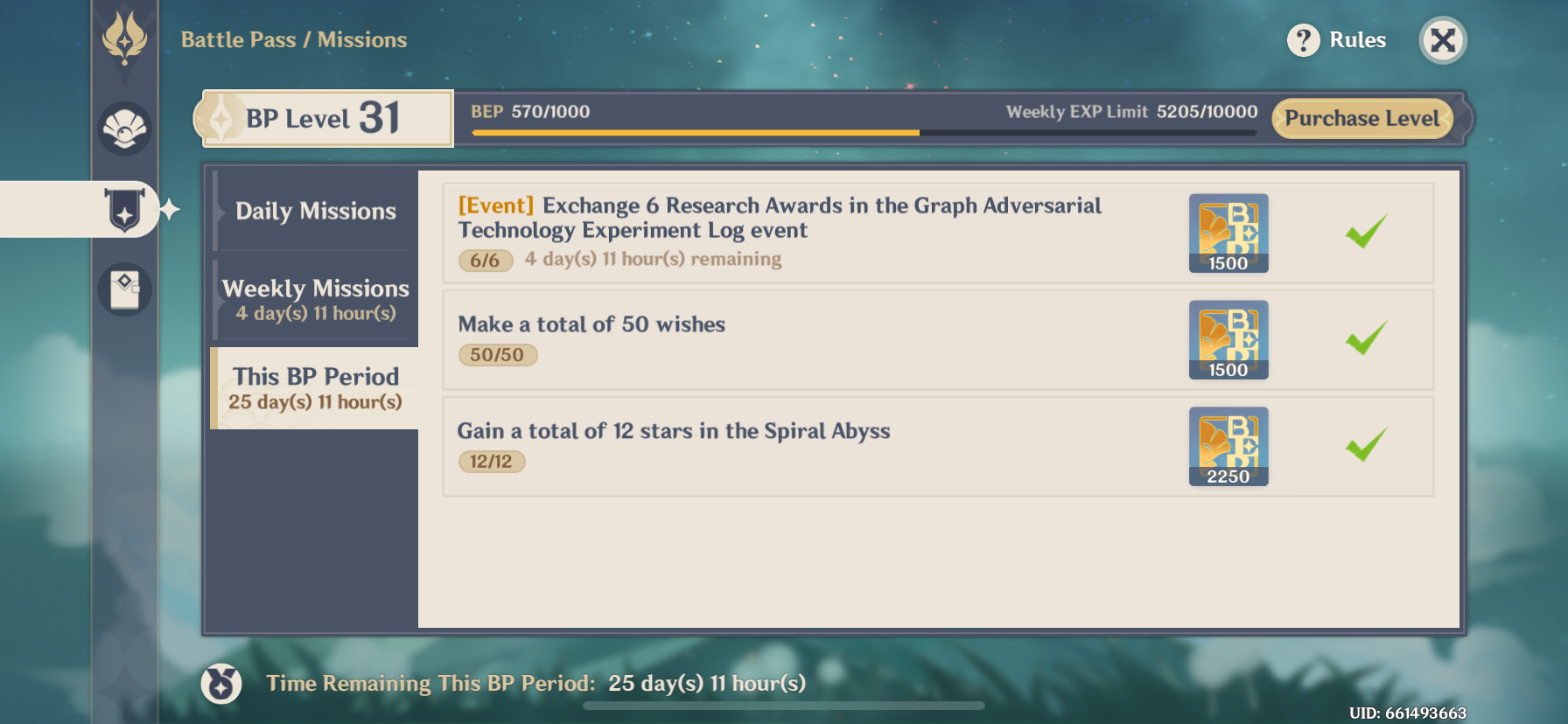 this is the first time i’ve got this monthly for getting the abyss ...