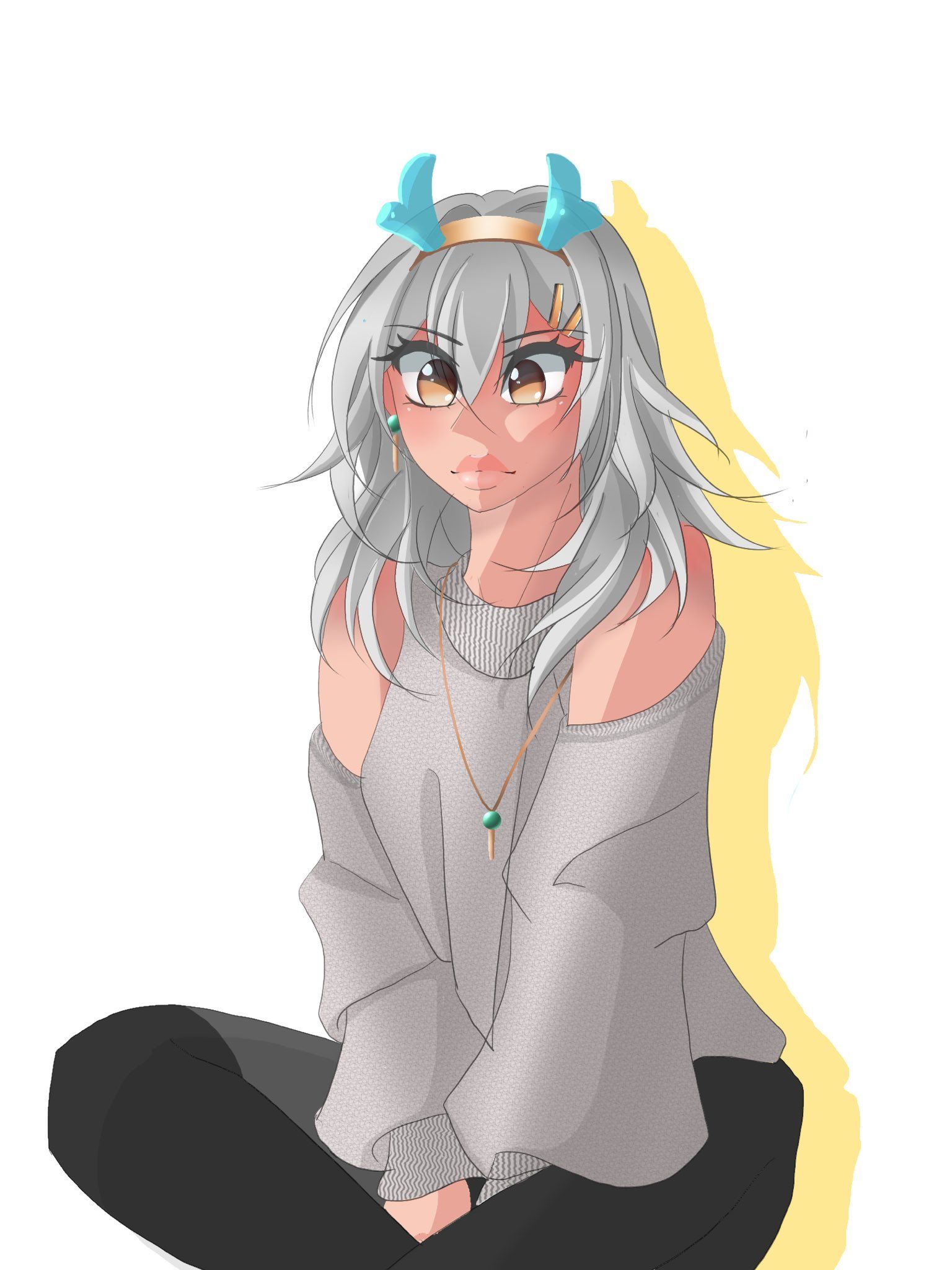 Stelle wesring matching jewelry of Dan Heng!! Honkai: Star Rail | HoYoLAB