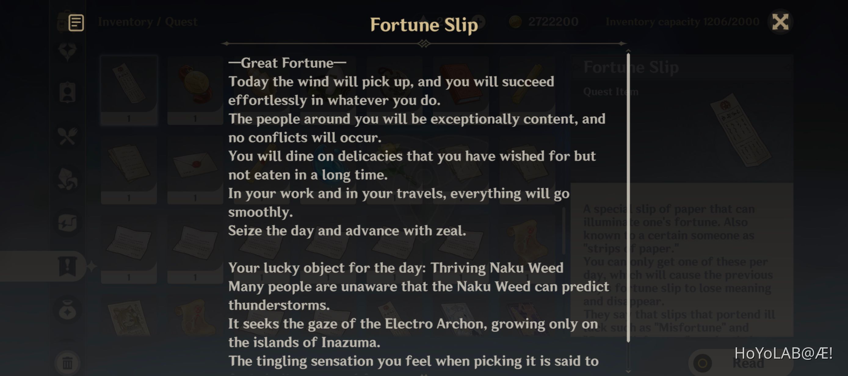 Once More, When Fortune Slip State. Genshin Impact | HoYoLAB