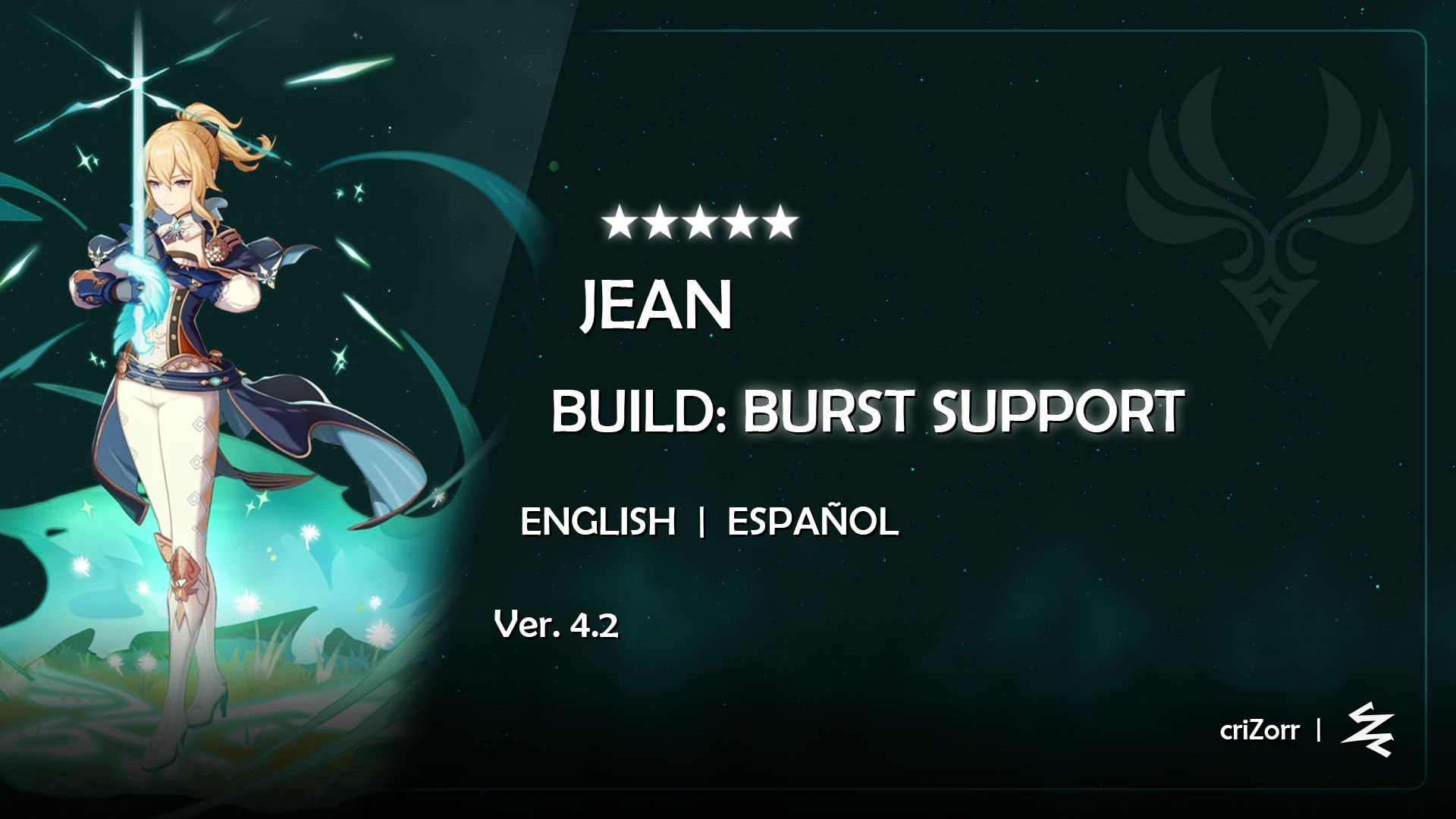 Jean Build BURST SUPPORT [v4.2] Genshin Impact | HoYoLAB