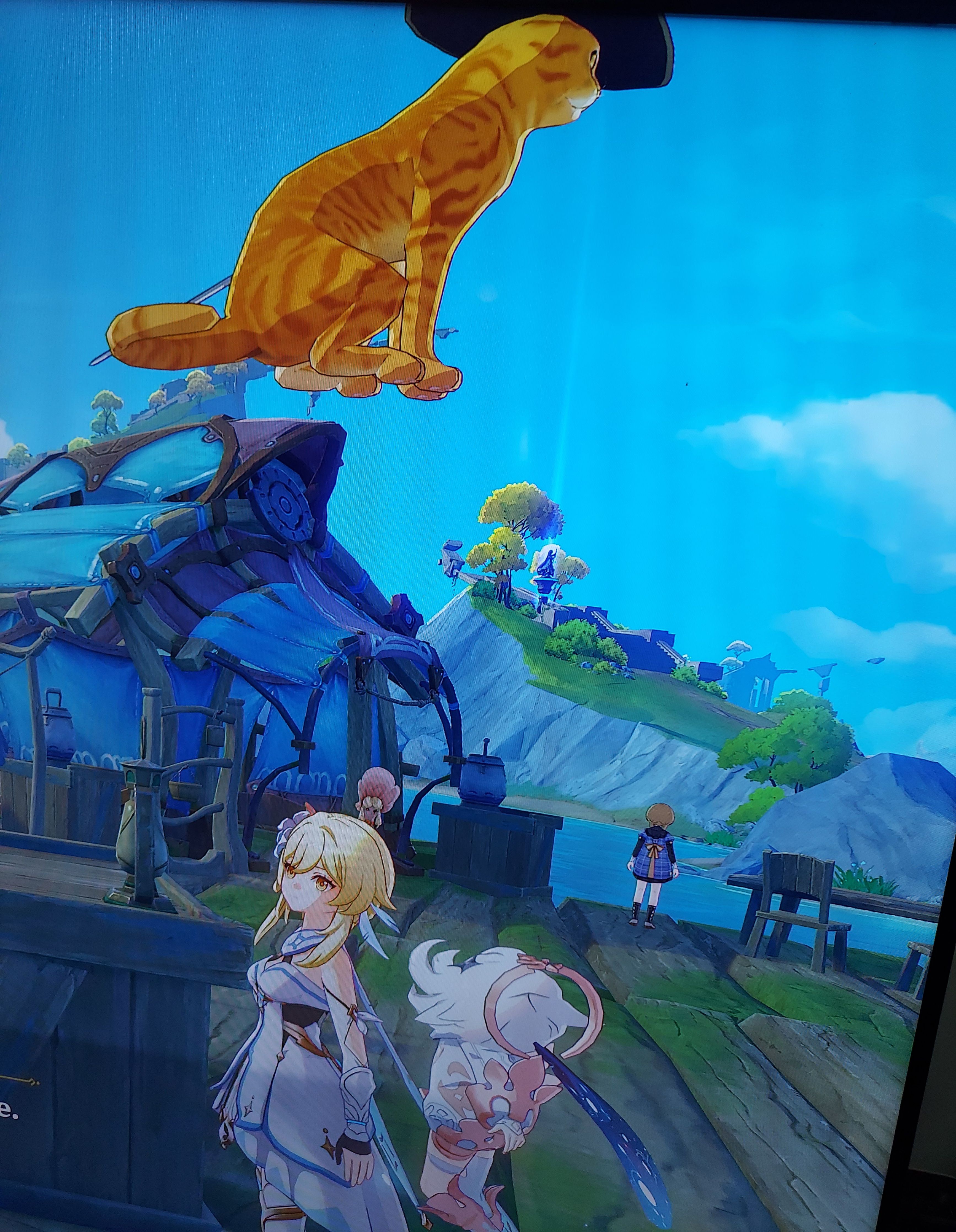 Paimon is dead and the cat is flying Genshin Impact | HoYoLAB