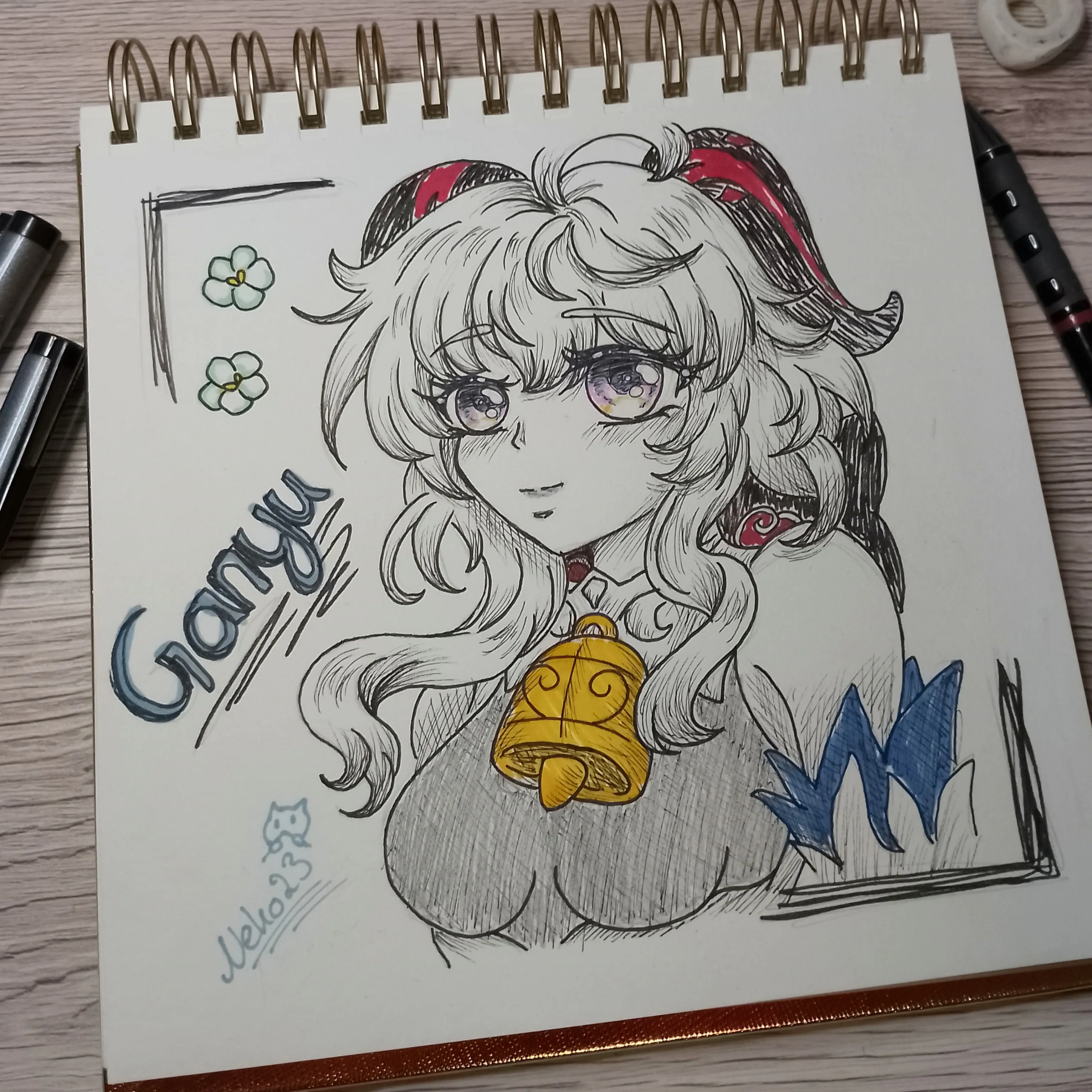 Ganyu Sketch Art Genshin Impact | HoYoLAB