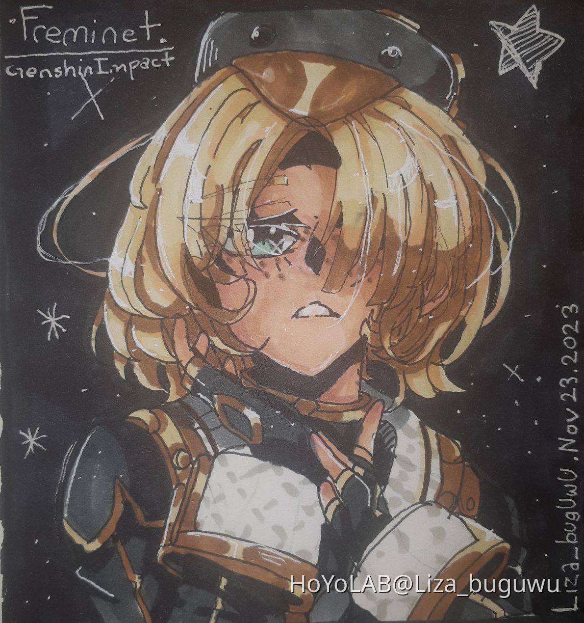 Freminet🐧(fan art) Genshin Impact | HoYoLAB