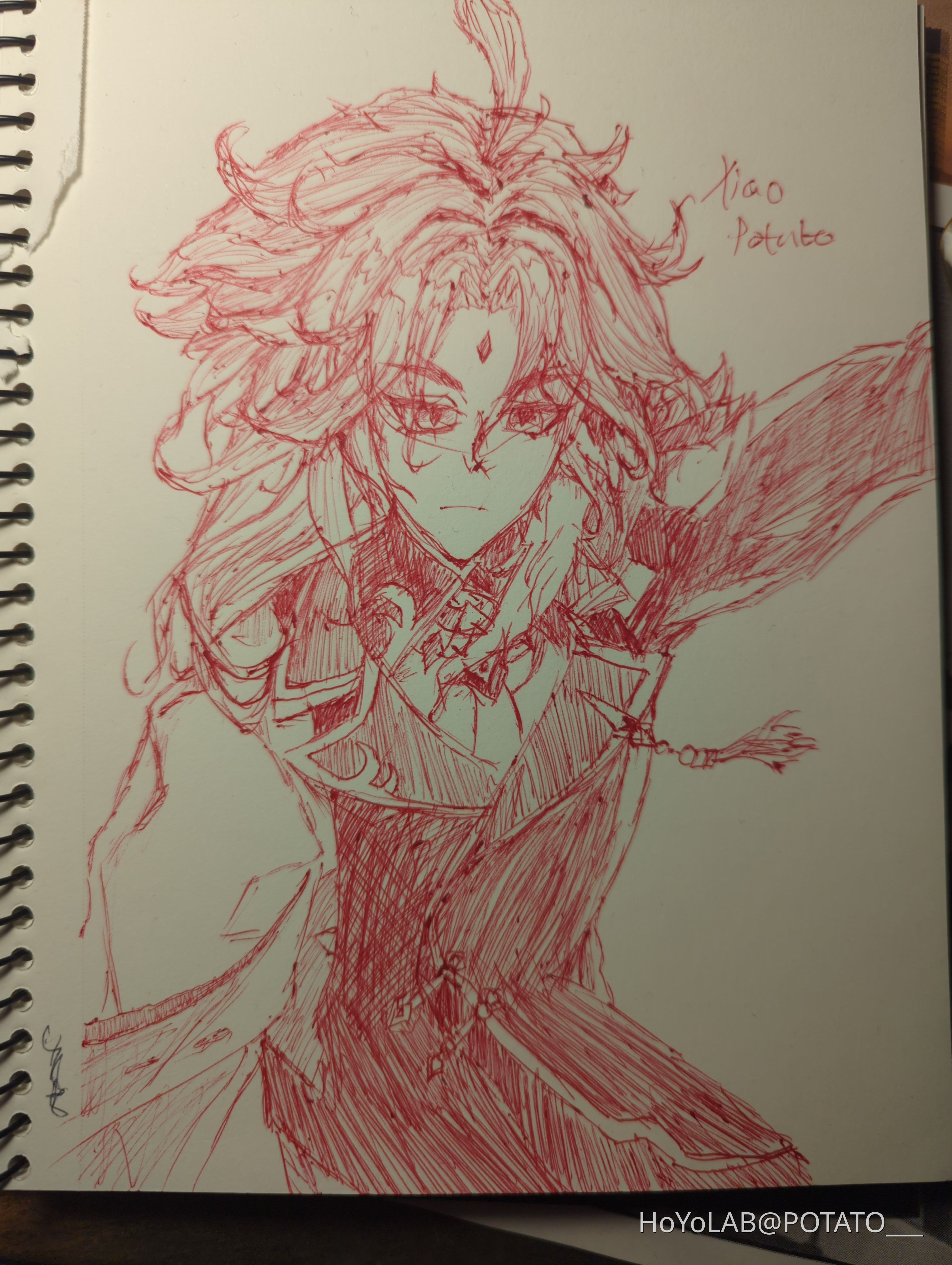 Xiao fan art Genshin Impact | HoYoLAB