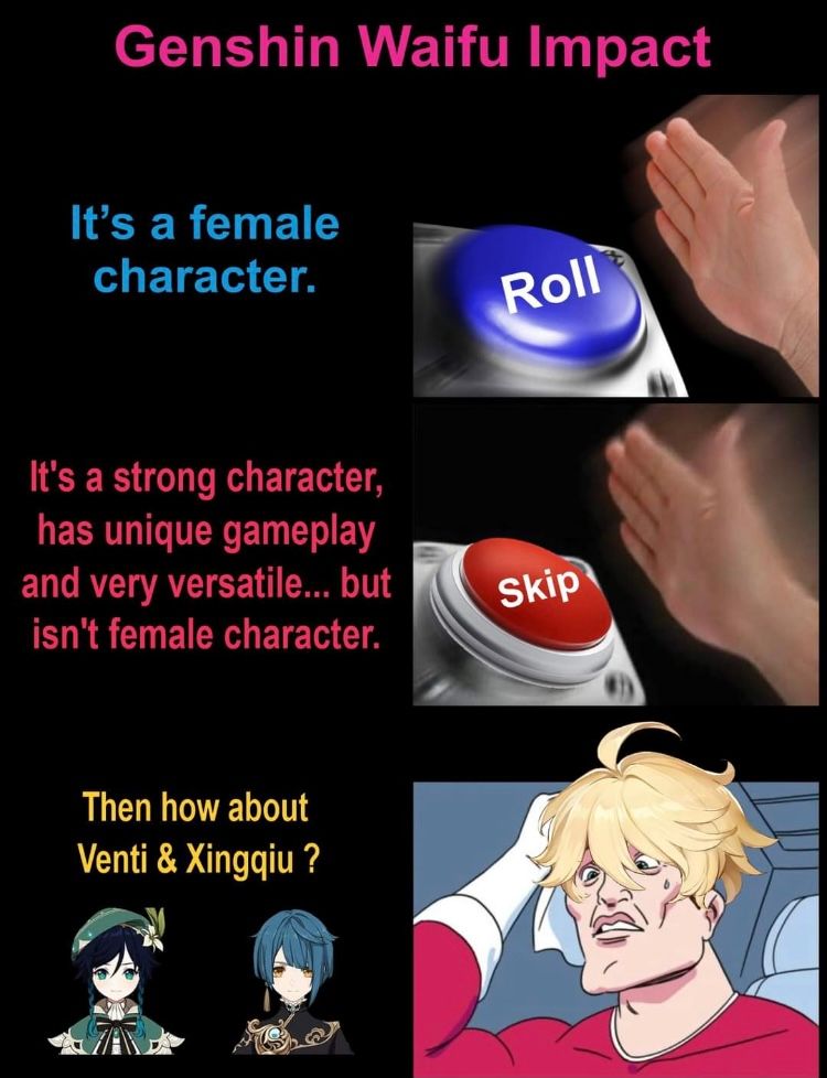 Waifu impact be like Genshin Impact | HoYoLAB