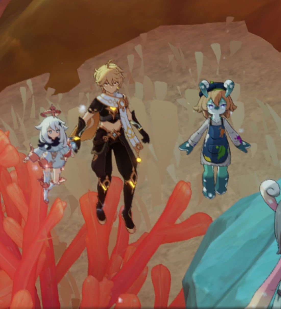 ah yes, paimon is flying underwater Genshin Impact | HoYoLAB