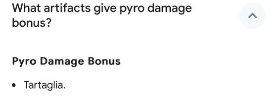 ah yes, my favorite pyro damage bonus artifact, Tartaglia. Genshin ...