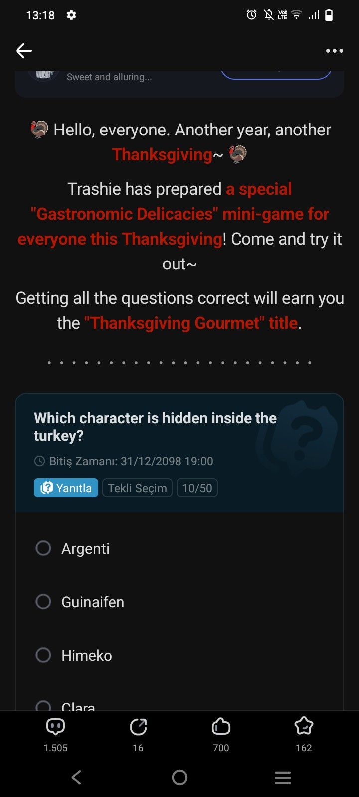 NE TURKEY MII Honkai: Star Rail | HoYoLAB