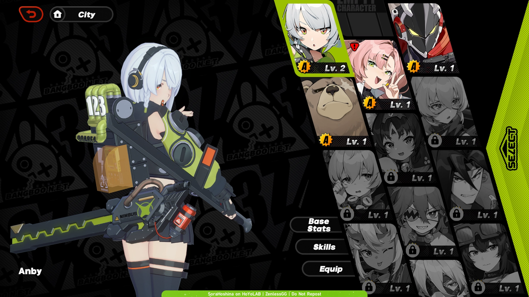 [ZZZ CBT2] Gacha Pool Rate Explanation & All Character's Ranks Zenless ...
