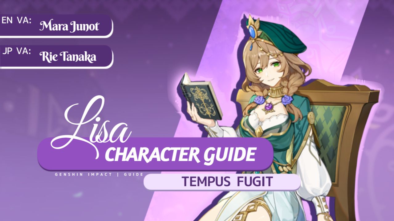 丽莎角色攻略 - 原神 - HoYoWiki