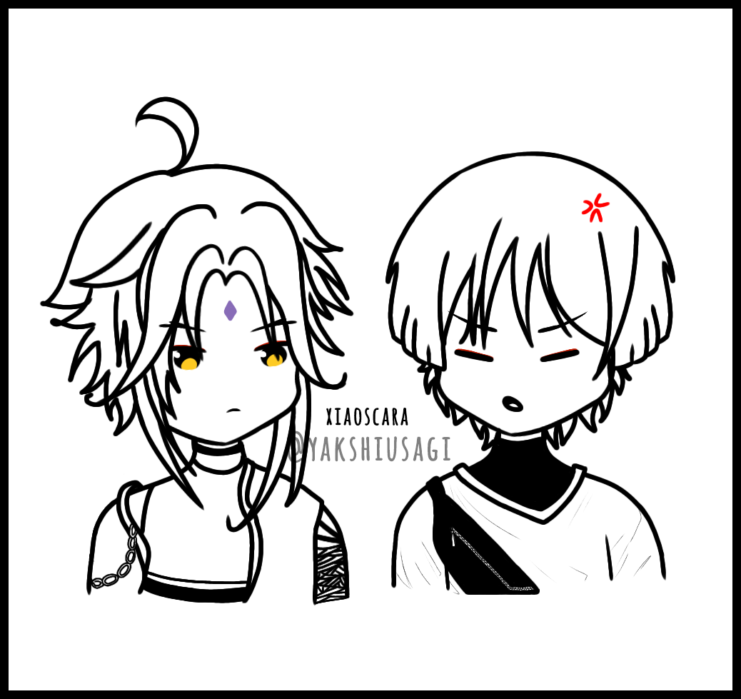 Xiaoscara/Scaraxiao Fanart Genshin Impact | HoYoLAB