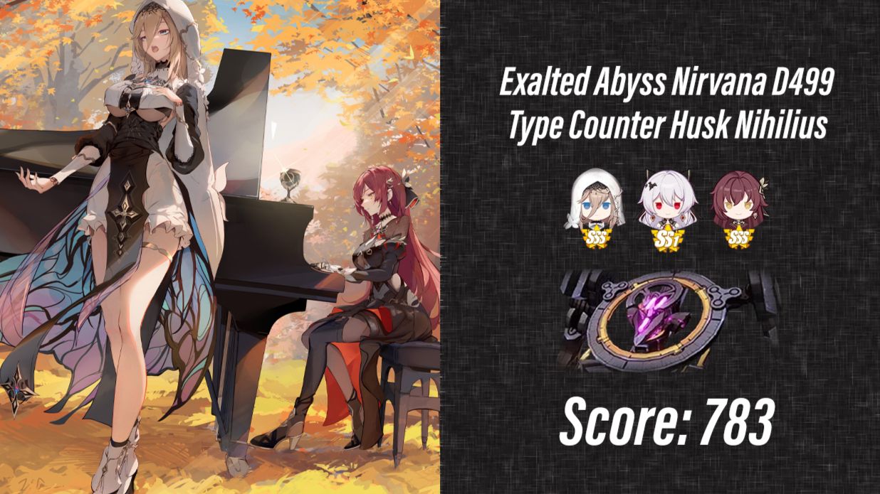 EX Abyss Nirvana - Type Counter Husk - Nihilius D499 (783 Pts) DiP (SSS)/LV (SS1)/GD (SSS ...