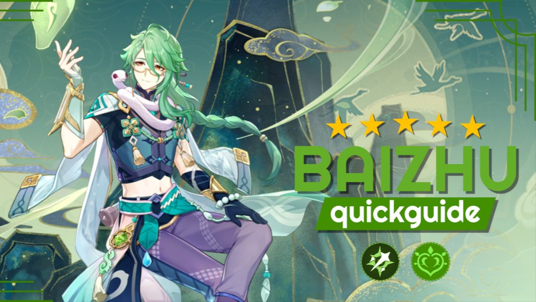 Baizhu Build Quickguide | Genshin Impact (Ver 4.2) Genshin Impact | HoYoLAB