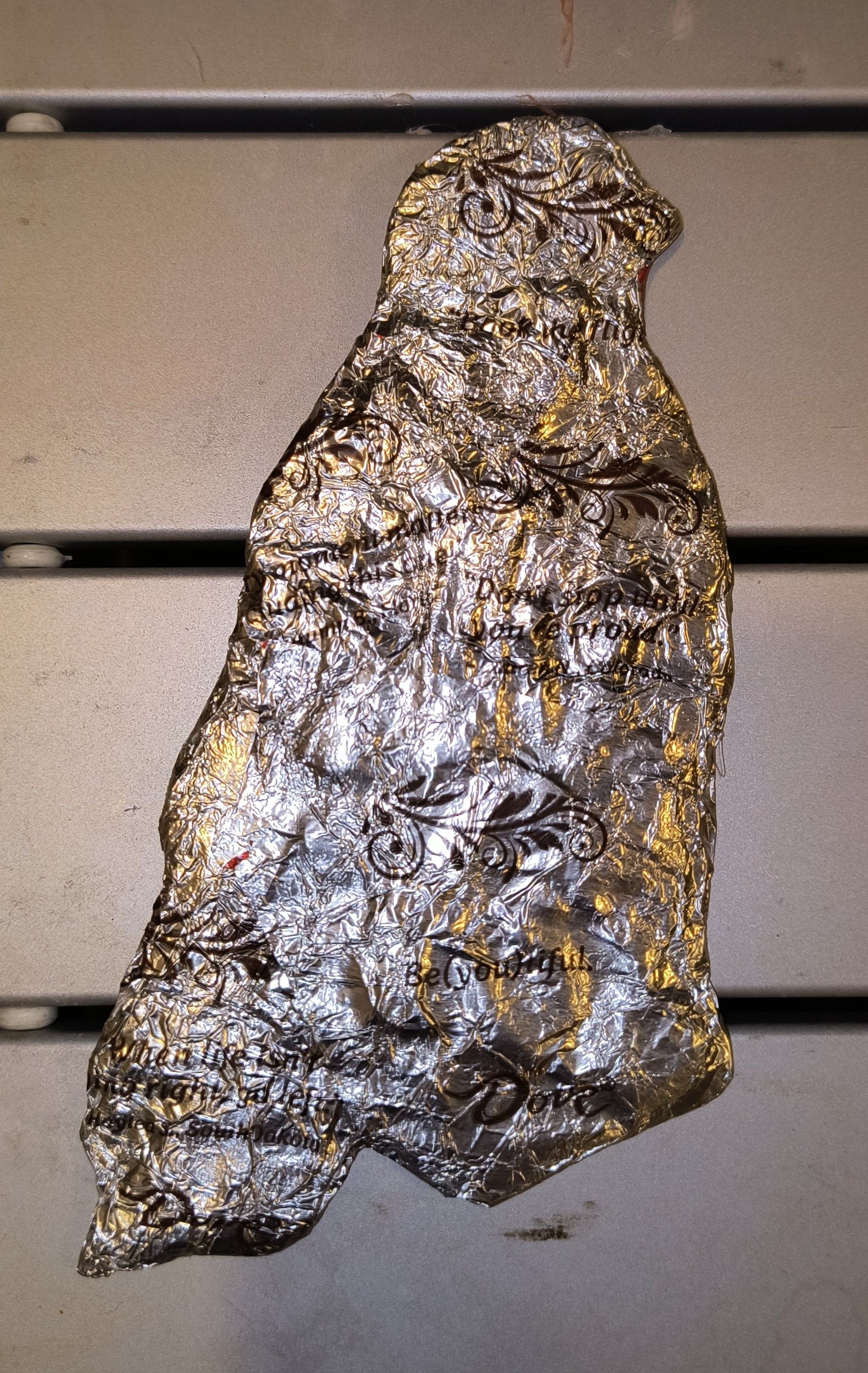 I made a dove out of Dove chocolate rappers | HoYoLAB