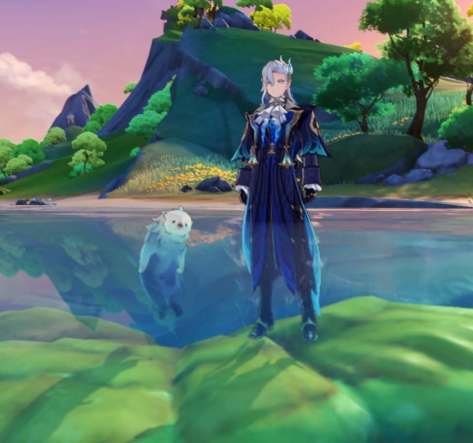 I feel like I’ve been seeing more otters in the new regions. Genshin ...